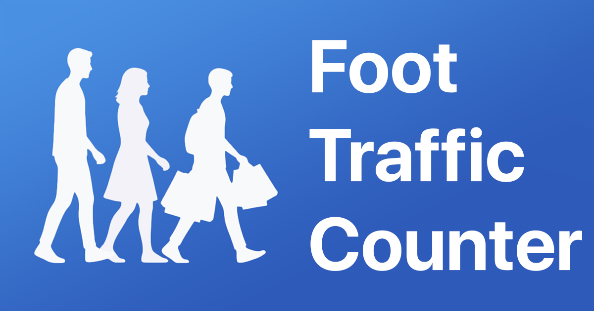Foot Traffic Counter – Manual Foot Traffic Counting for iPhone